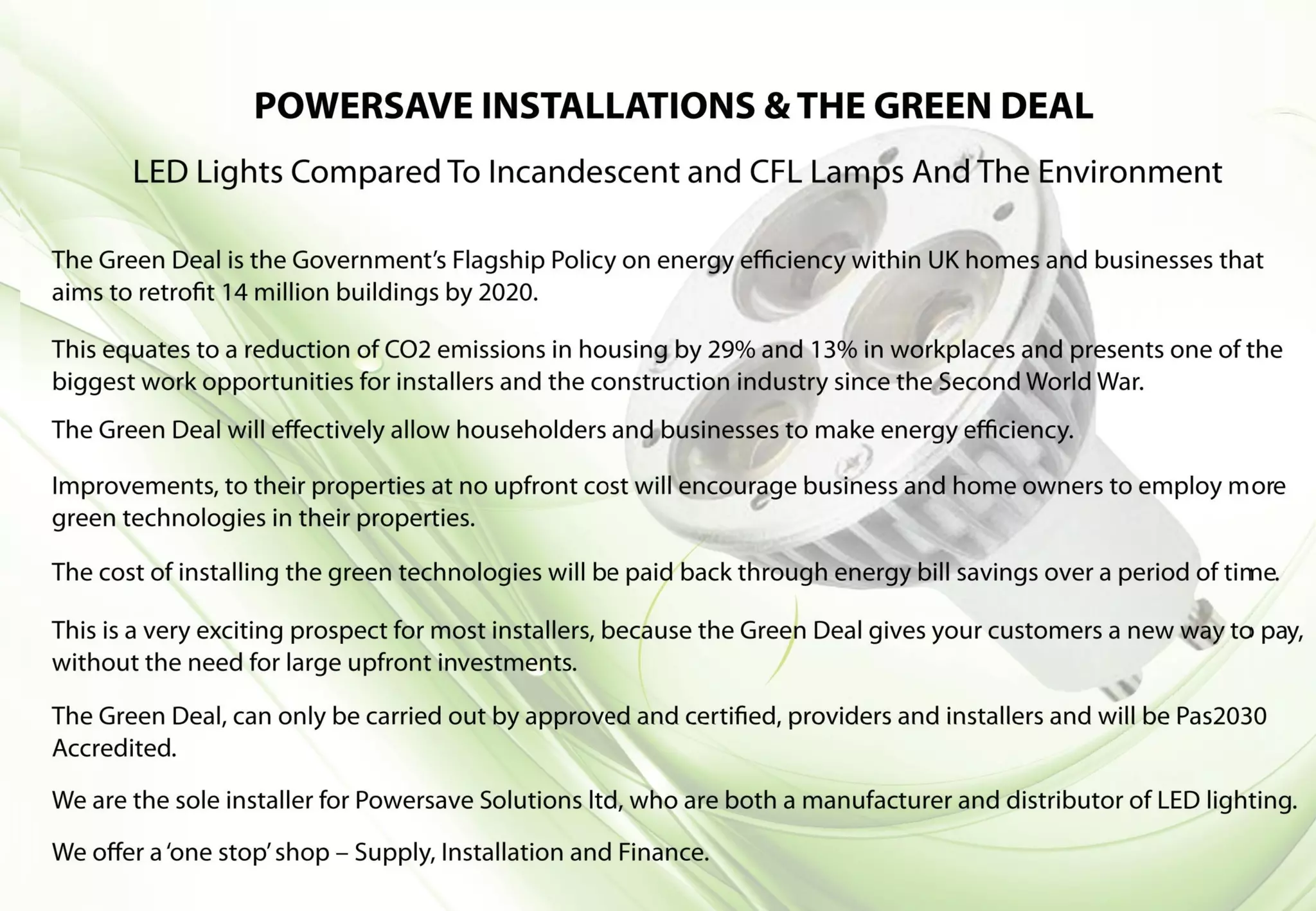 Powersave Installations | PDF
