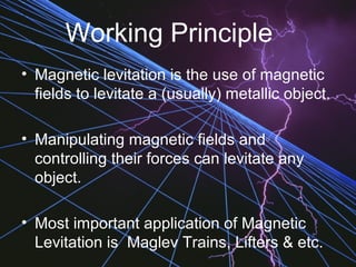 Power saving maglev | PPT