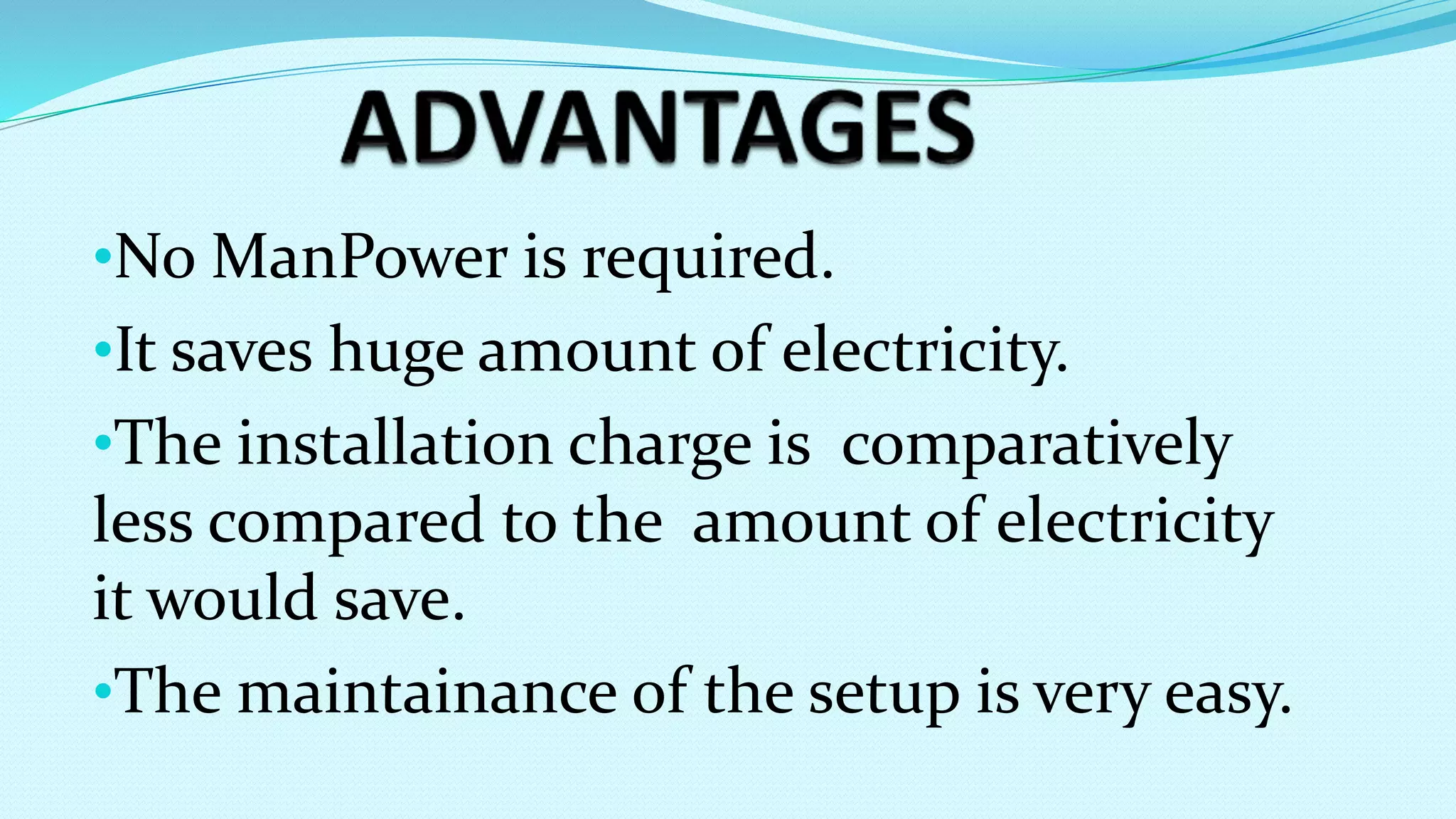 Power saving mechanism for street lights | PPTX