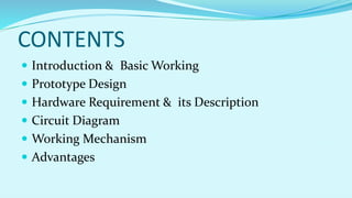 Power saving mechanism for street lights | PPTX