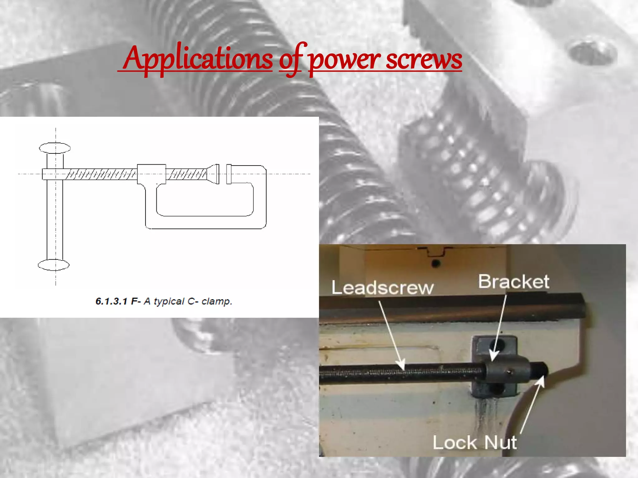 Power screw | PPTX