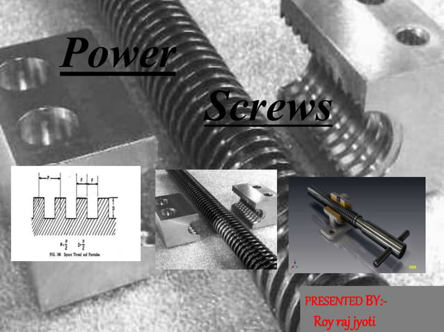 Power screw | PPT