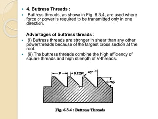 Power screw (machine design & industrial drafting ) | PPTX