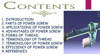 Power screw | PPTX