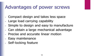 Power screw | PPTX