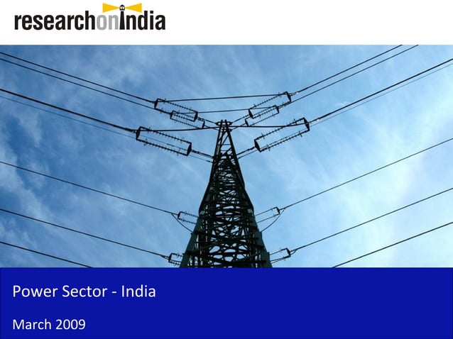 Power Sector - India - Sample | PPT