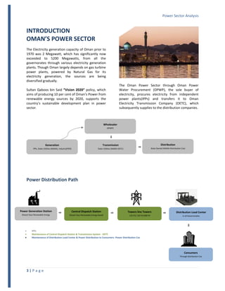 Power Sector Analysis Report 2017_Sultanate of Oman | PDF