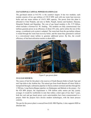 gas power plant ntpc dadri | PDF