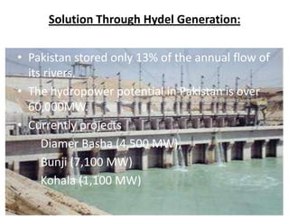 Power sector of pakistan –M saleem Nagri | PPTX