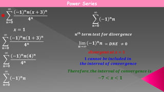 Power series | PPTX | Computing | Technology & Computing
