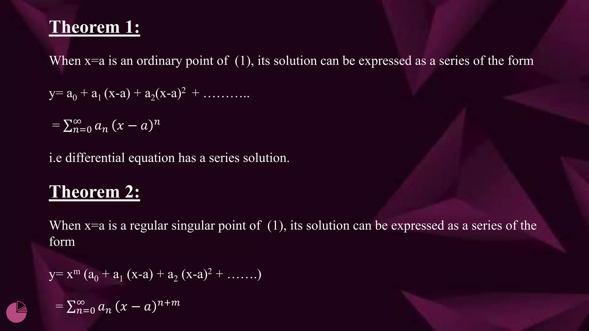 Power Series - Legendre Polynomial - Bessel's Equation | PPTX | Physics ...
