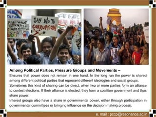 Power sharing | PPT | Free Download