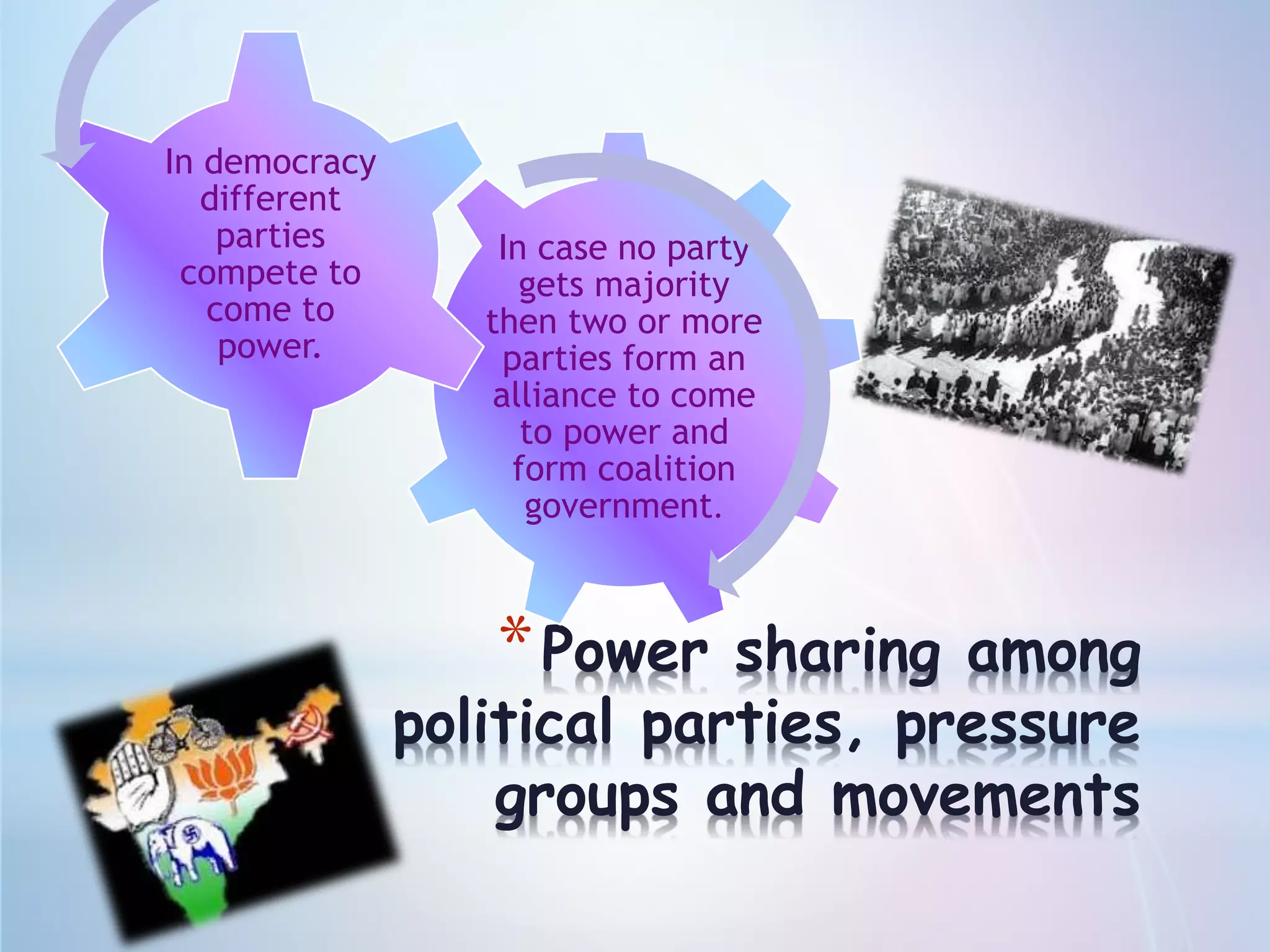 power sharing class 10 cbse civics | PPTX