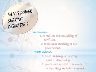 Power sharing PPT Presentation | PPTX
