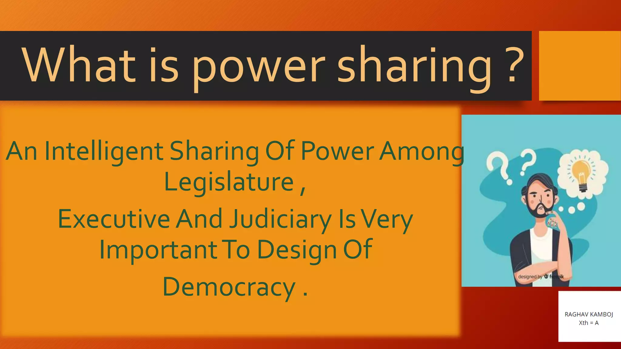 Power sharing in belgium class 10 dav | PPTX