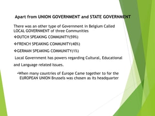 Power sharing part 1 belgium | PPTX