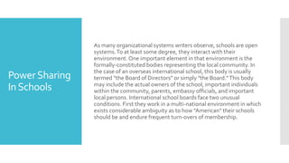 Power Sharing (Schools, Homes and Communities) | PPTX