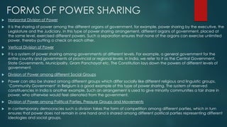 [POWER SHARING] BELGIUM | PPTX