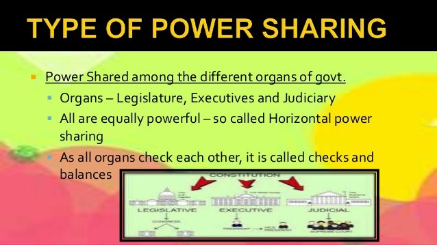 Power sharing ppt