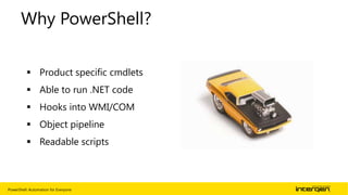 PowerShell: Automation for everyone | PPT