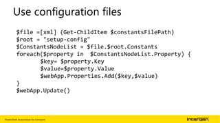 PowerShell: Automation for Everyone | PPTX