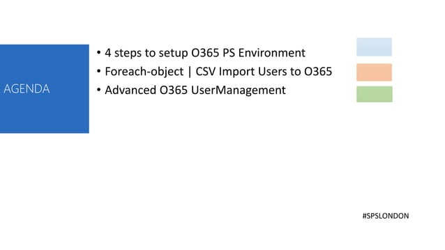 Office 365 Useradmin with PowerShell | PPT