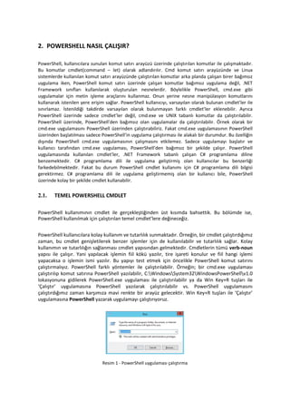 Powershell Nedir, Nasıl Çalışır, Temel PowerShell ve Ofansif Powershell ...