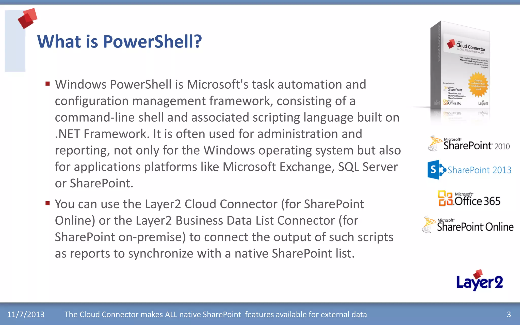Improve PowerShell reporting using SharePoint lists for results | PPT