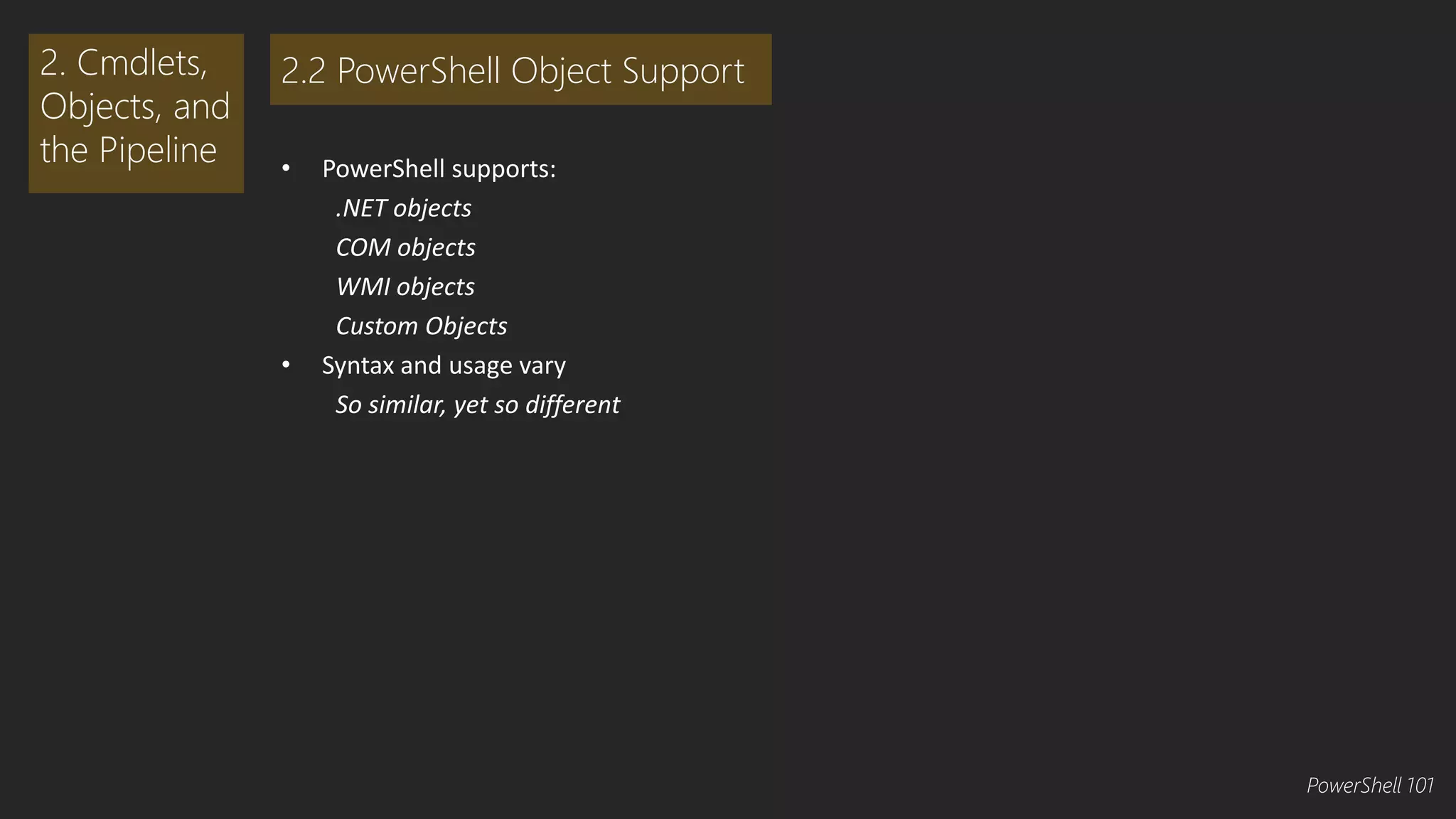 PowerShell 101 | PPTX