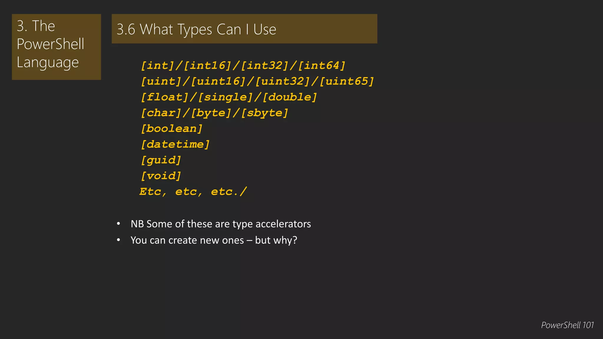 PowerShell 101 | PPTX