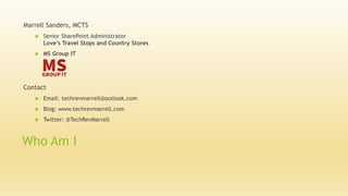 PowerShell + SharePoint Online - An Admin's Guide | PPTX | Operating Systems | Computer Software ...