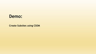 PowerShell + SharePoint Online - An Admin's Guide | PPTX | Operating ...