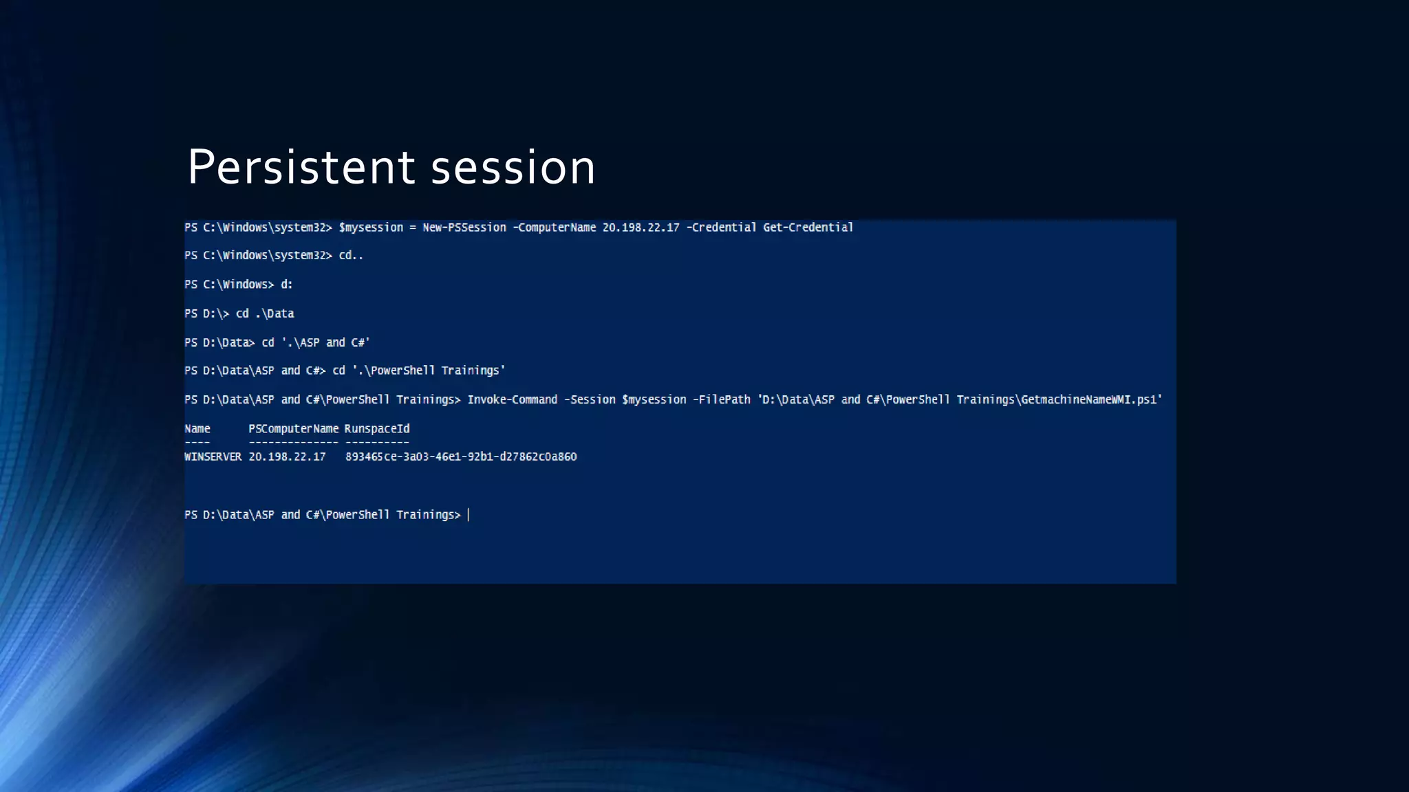 Power shell basics day 13 | PPT