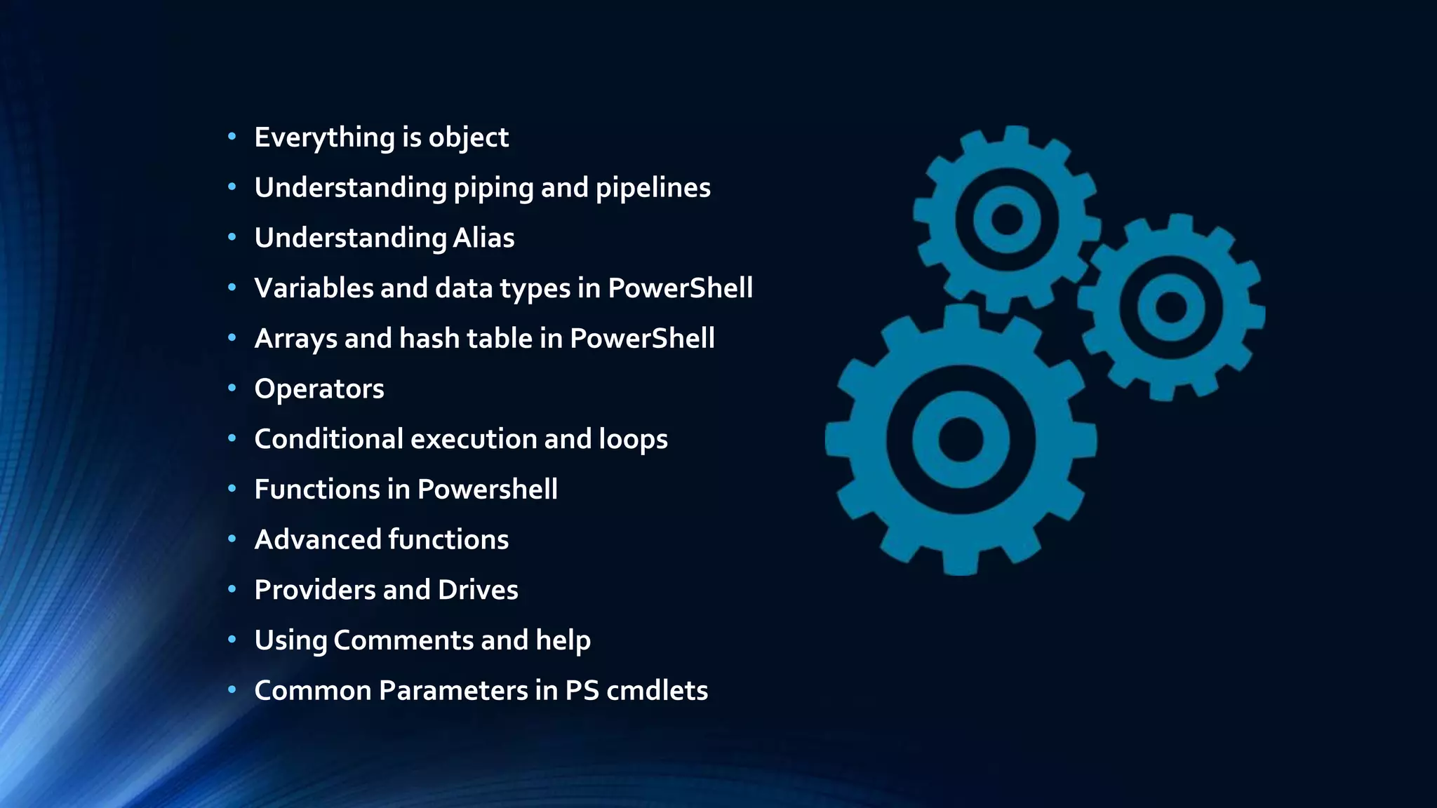 Power shell basics day 3 | PPT
