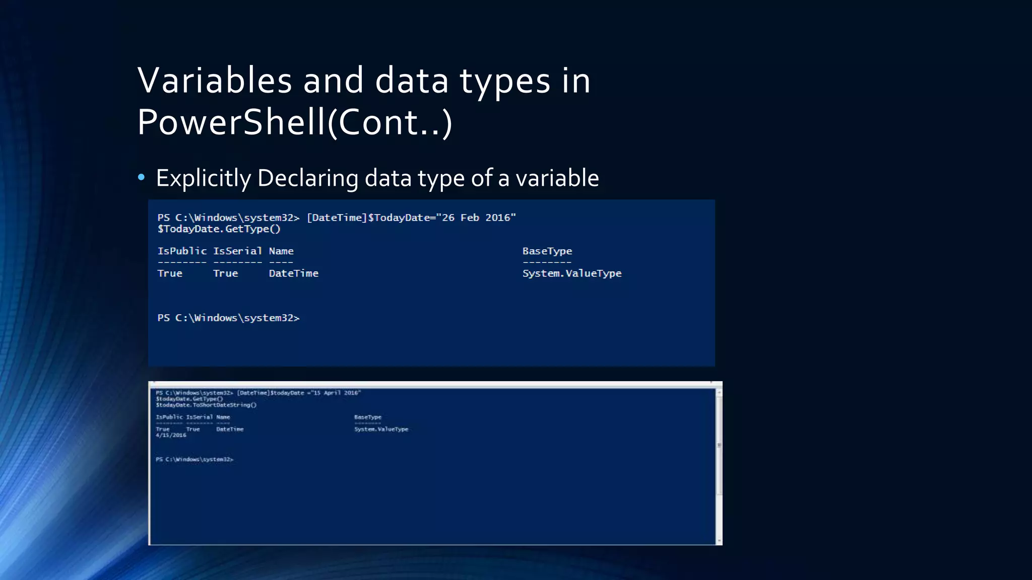 Power shell basics day 4 | PPTX