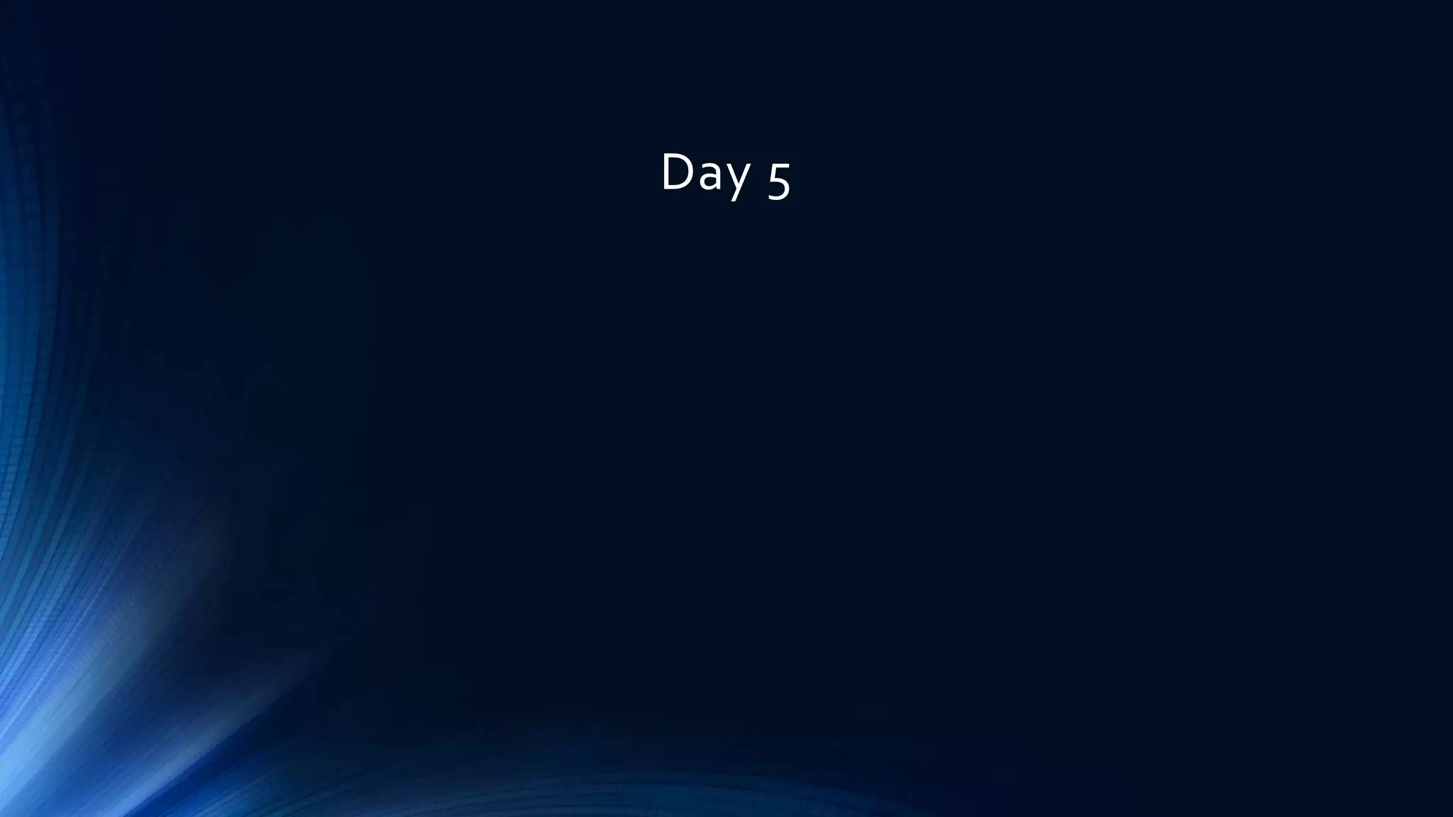 Power shell basics day 5 | PPT