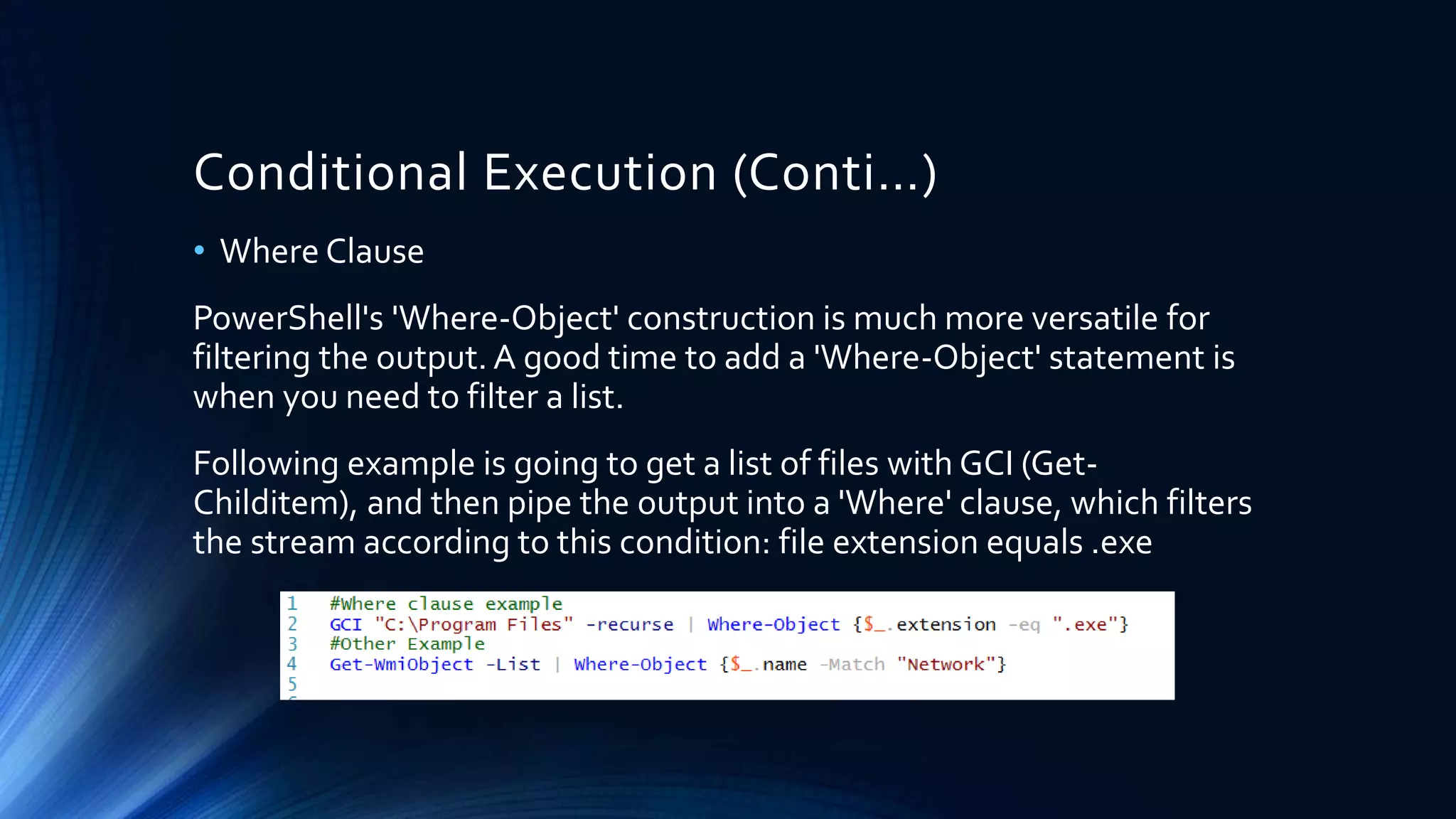 Power shell basics day 7 | PPTX | Computing | Technology & Computing