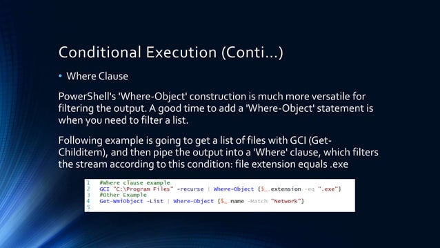 Power shell basics day 7 | PPT