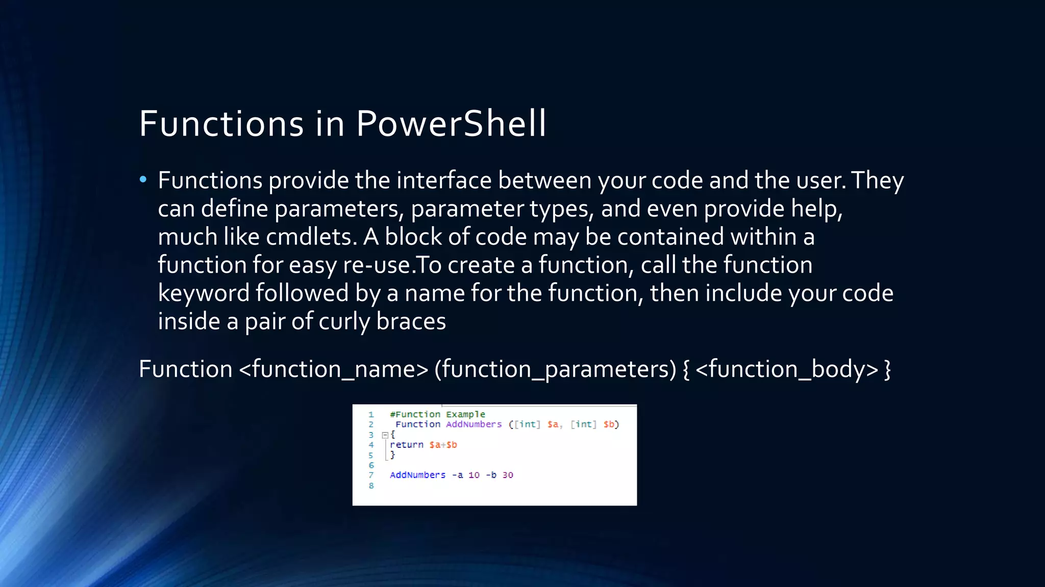 Power shell basics day 9 | PPTX