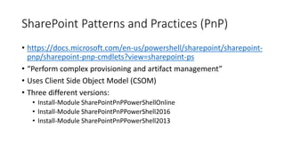 PowerShell Basics for Office Apps and Servers | PPT