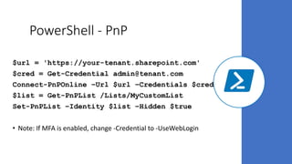 PowerShell Basics for Office Apps and Servers | PPT