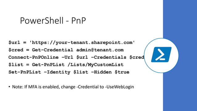 PowerShell Basics for Office Apps and Servers | PPT