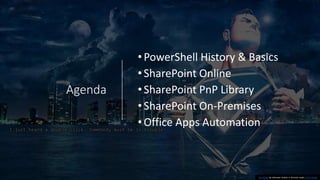 PowerShell Basics for Office Apps and Servers | PPT