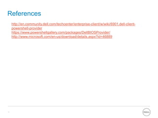 Powershell dcpp | PPTX | Operating Systems | Computer Software and Applications