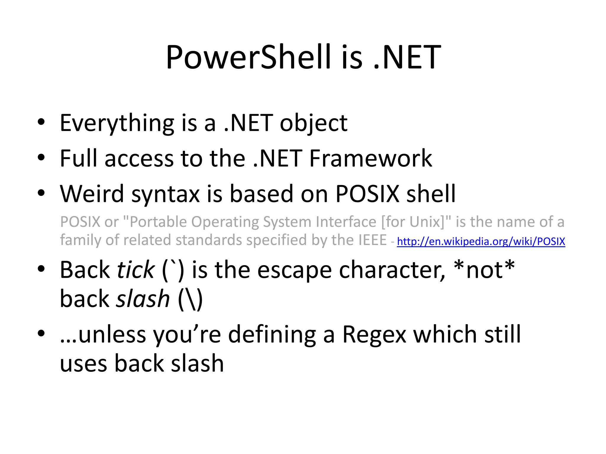 PowerShell for Developers | PPT