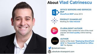 SharePoint Fest Seattle - Advanced PowerShell for Office 365 | PPT