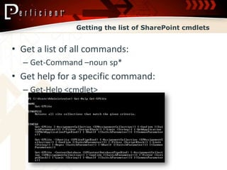 Power shell for sp admins | PPT