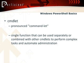 Power shell for sp admins | PPT