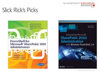 PowerShell for SharePoint Admins | PPTX