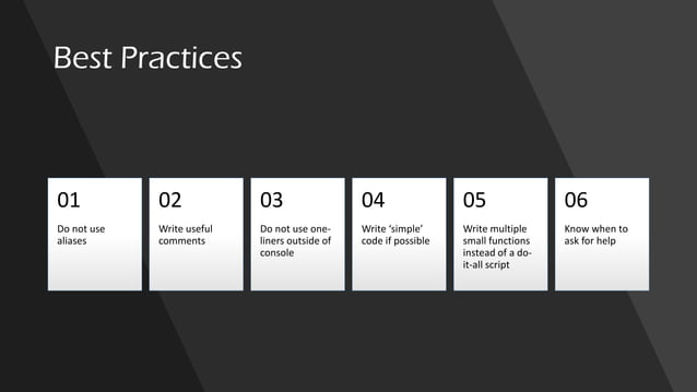 PowerShell from 50000 feet | PPT